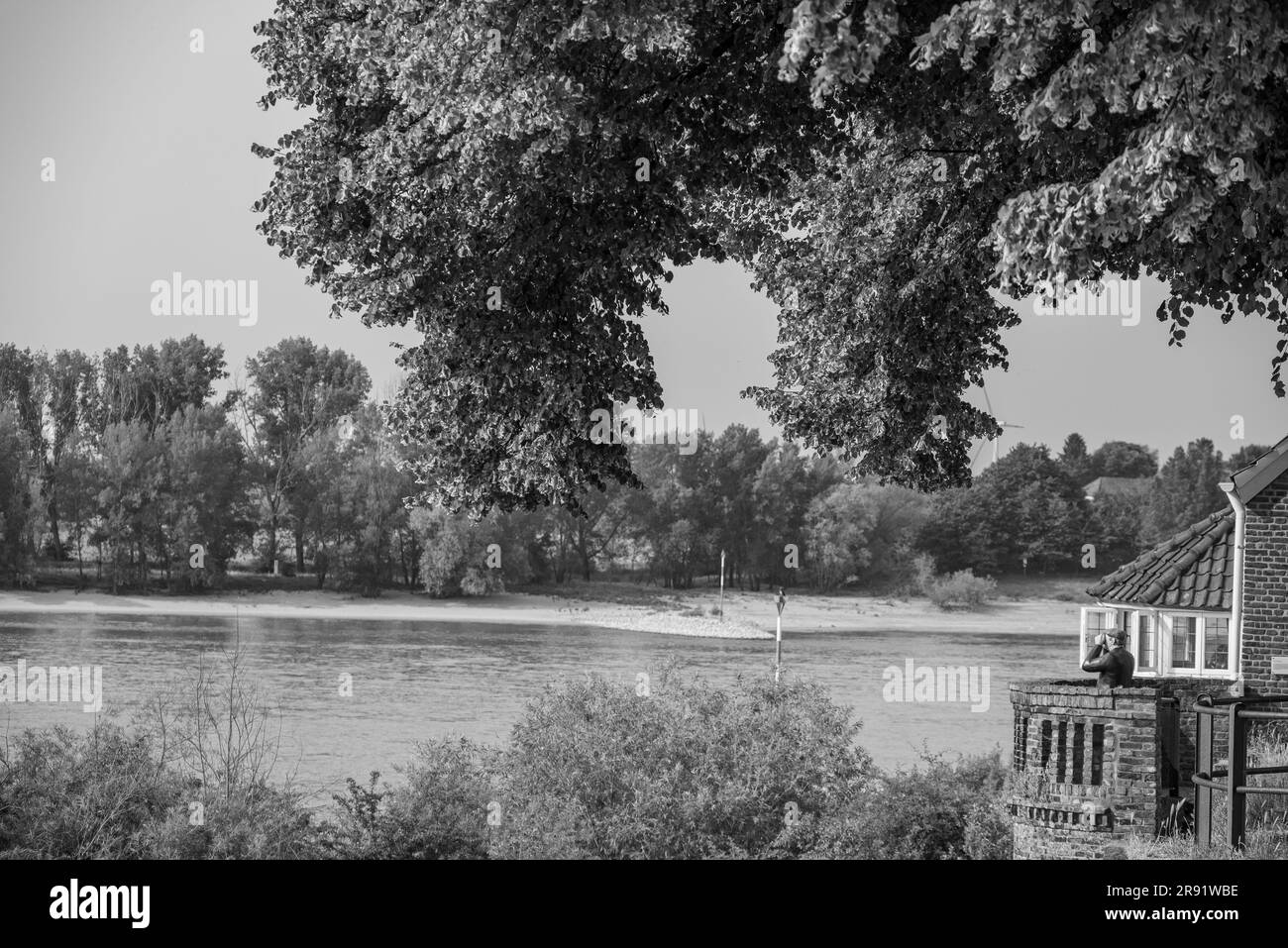 the city of Rees in germany Stock Photo - Alamy