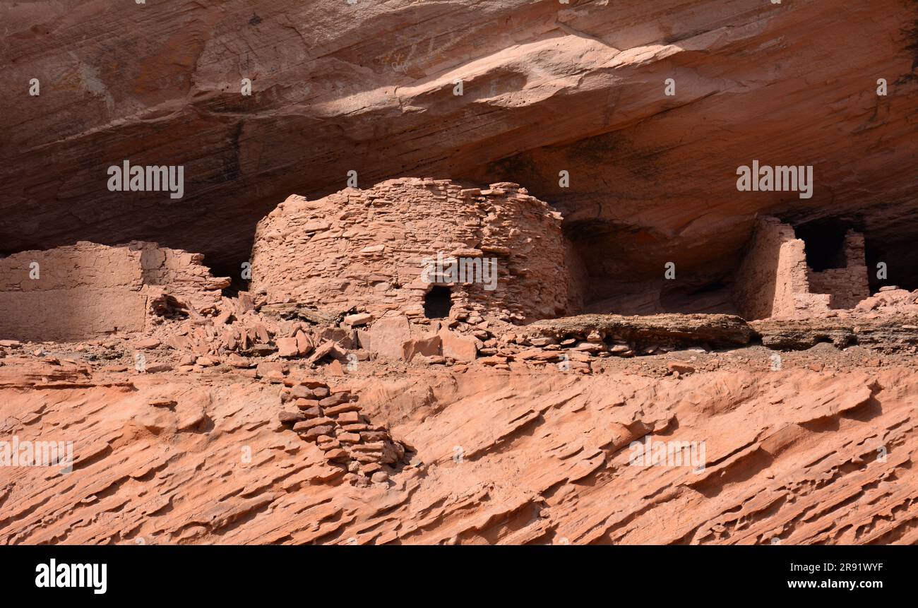 the ancient native american first ruins in canyon de chelly national ...