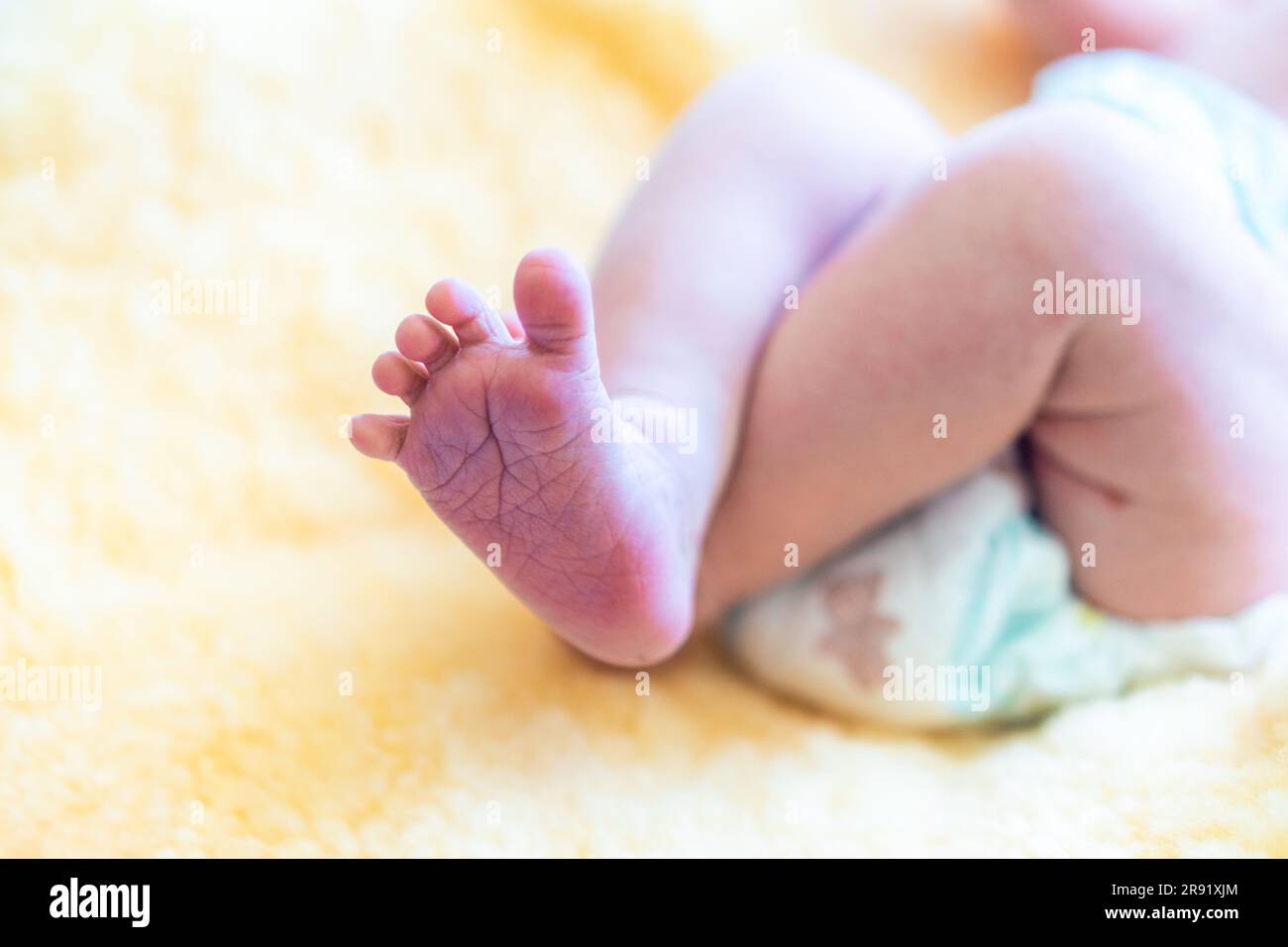 Children toes hi-res stock photography and images - Alamy