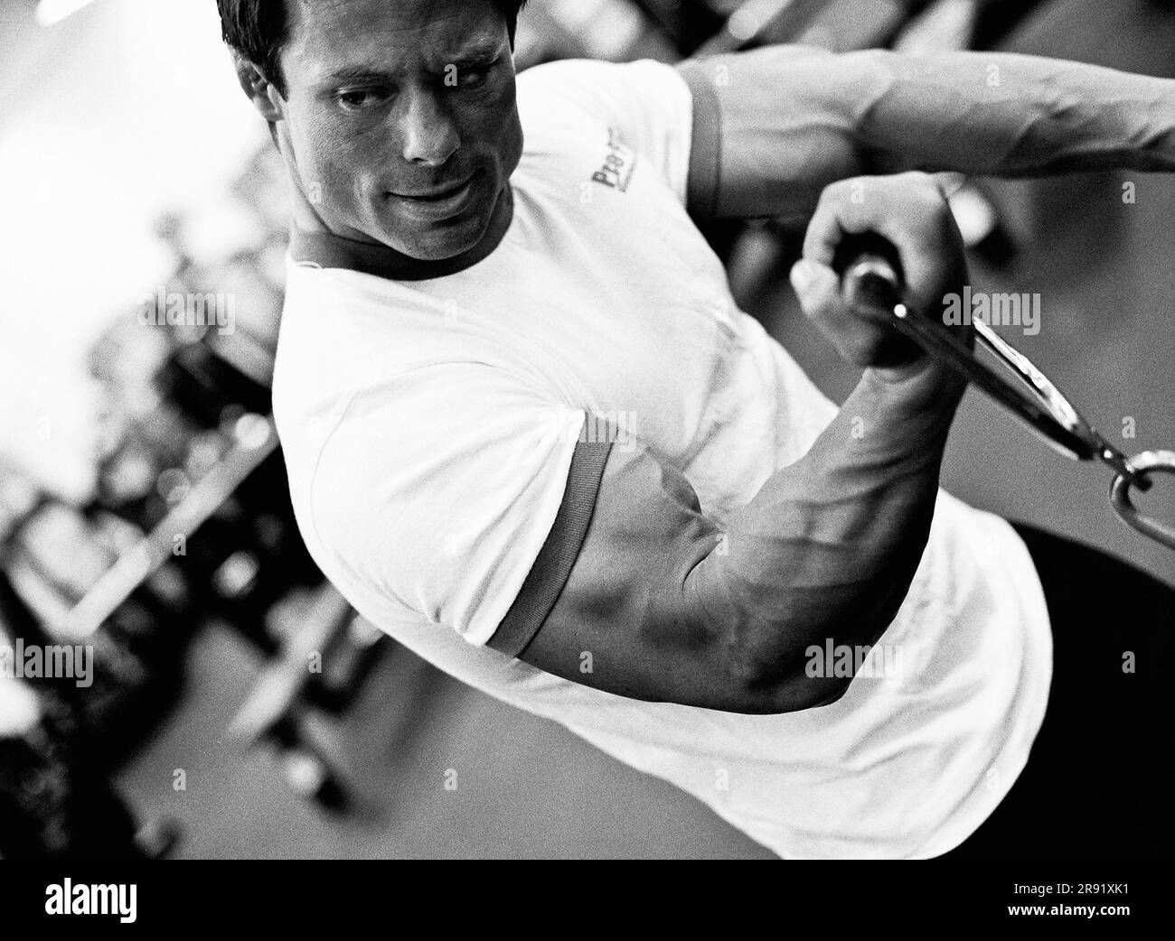 Palm Springs, California, USA. 28th Aug, 2008. Bodybuilder Jake Sawyer ...