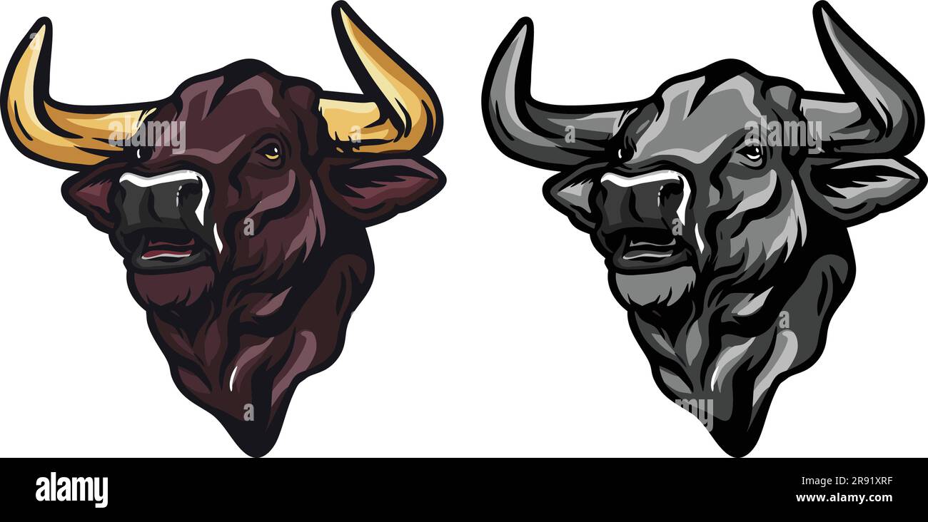 Funny cow statue Stock Vector Images - Alamy