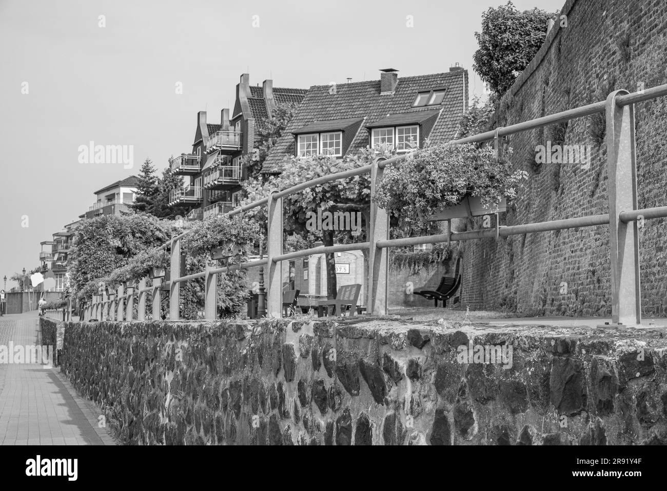 the city of Rees in germany Stock Photo - Alamy