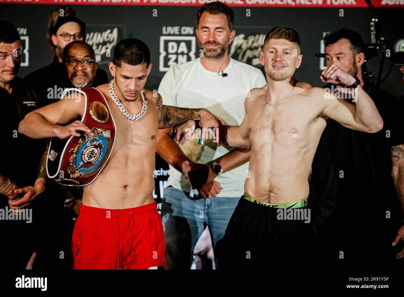 Edgar berlanga vs jason quigley hi-res stock photography and images - Alamy