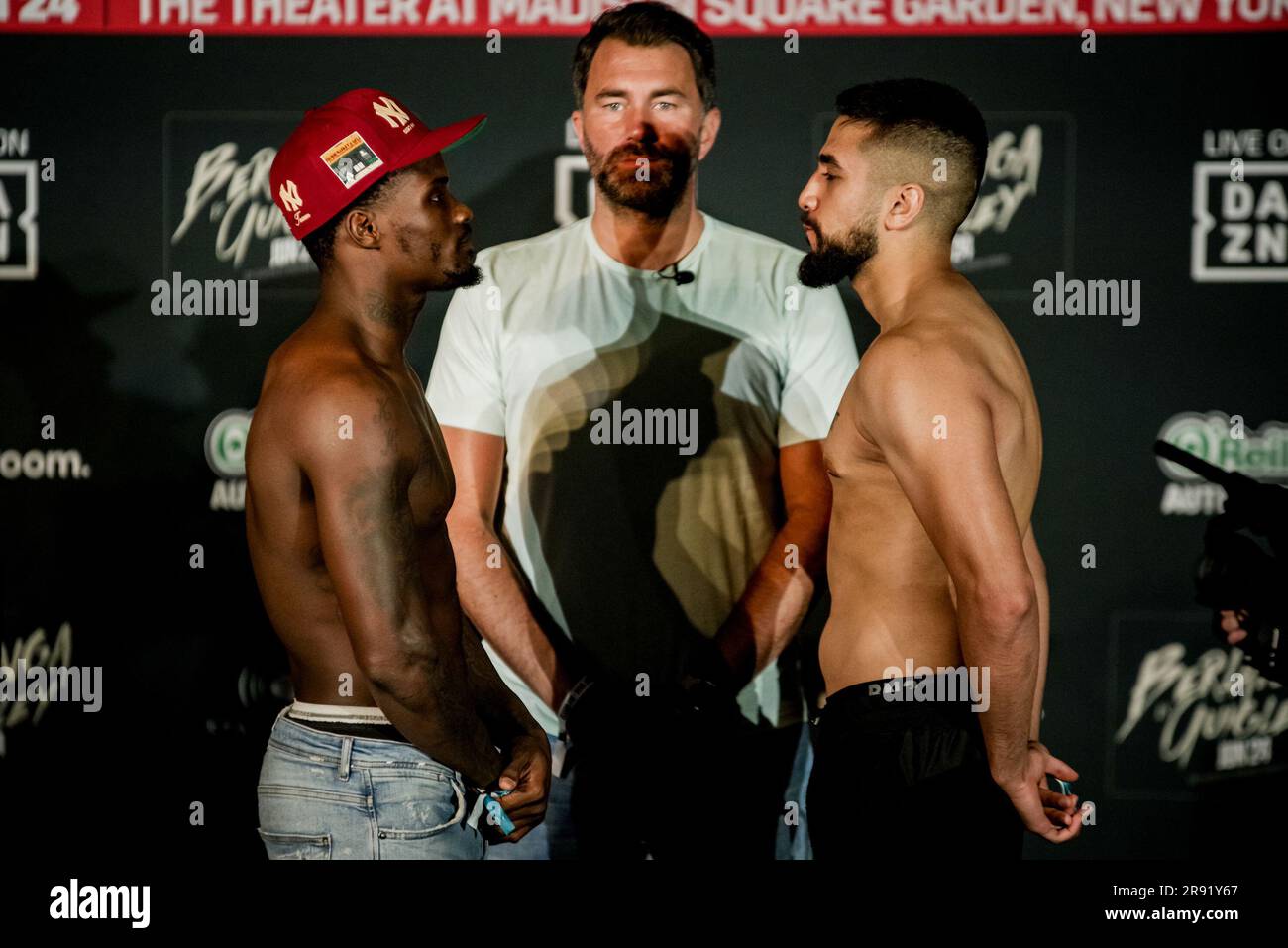 Matchroom boxing berlanga vs quigley hi-res stock photography and ...