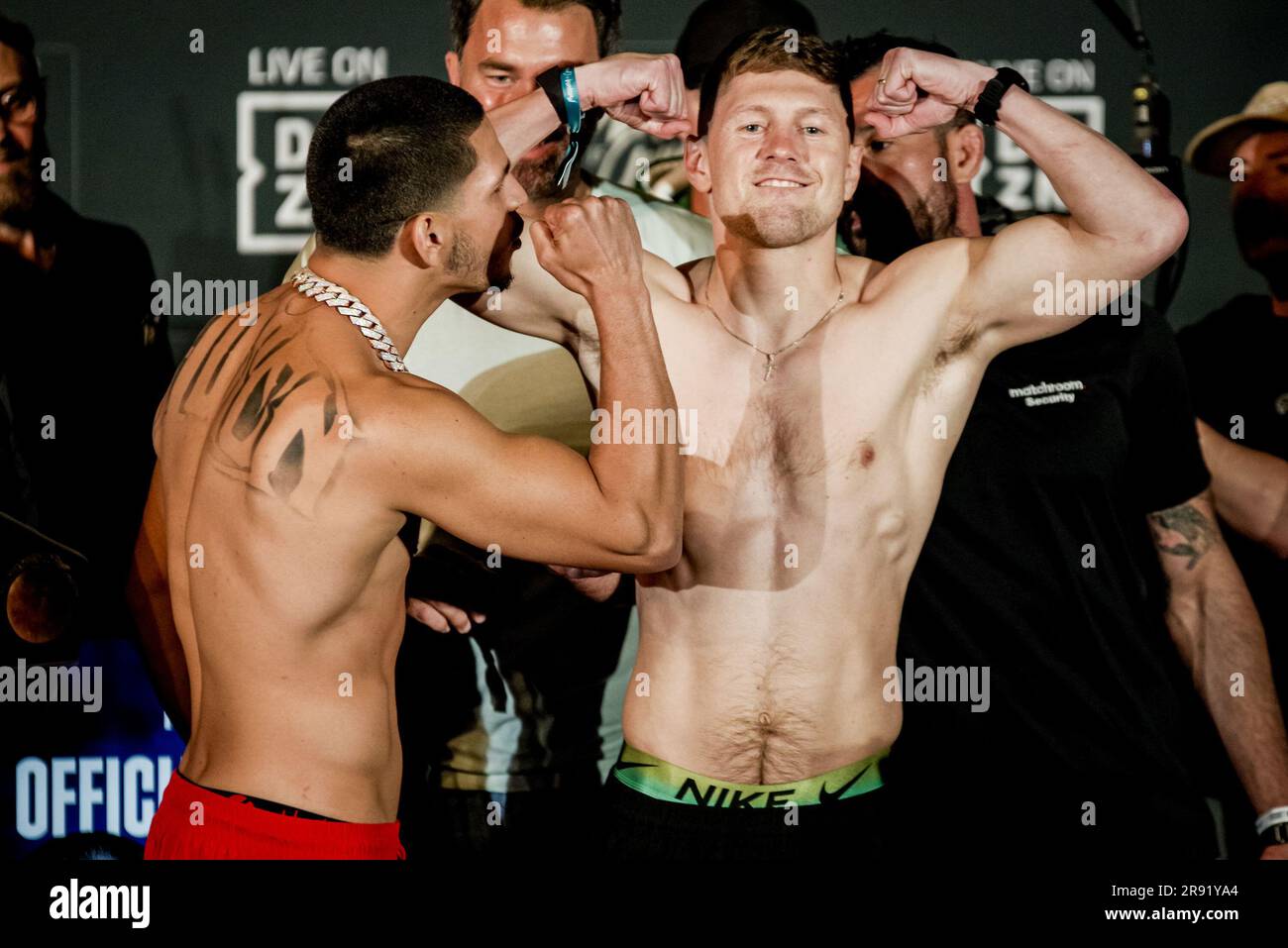 Edgar berlanga vs jason quigley hi-res stock photography and images - Alamy