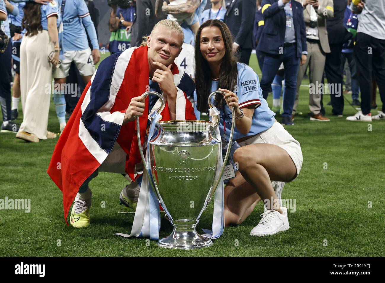 Erling haaland isabel hi-res stock photography and images - Alamy