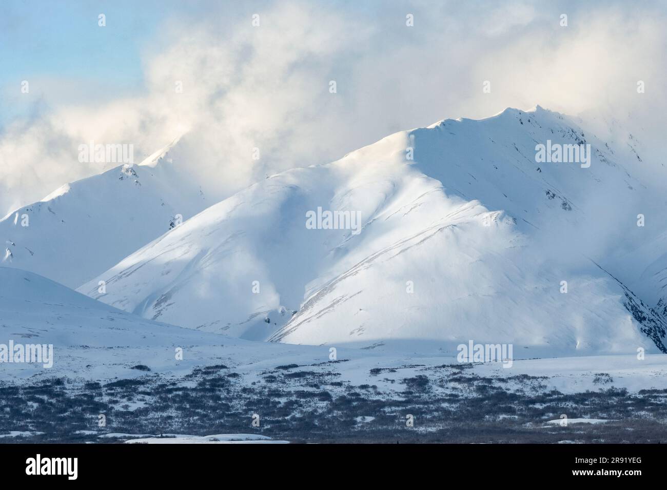 Talkeetna alaska winter hi-res stock photography and images - Alamy