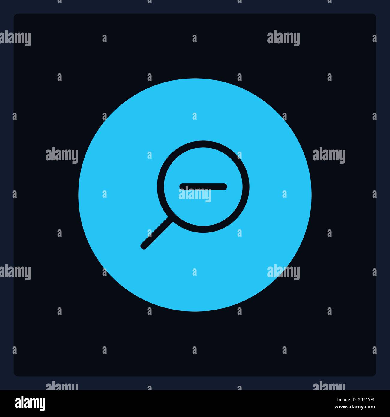 Active zoom out button UI element template Stock Vector Image & Art - Alamy