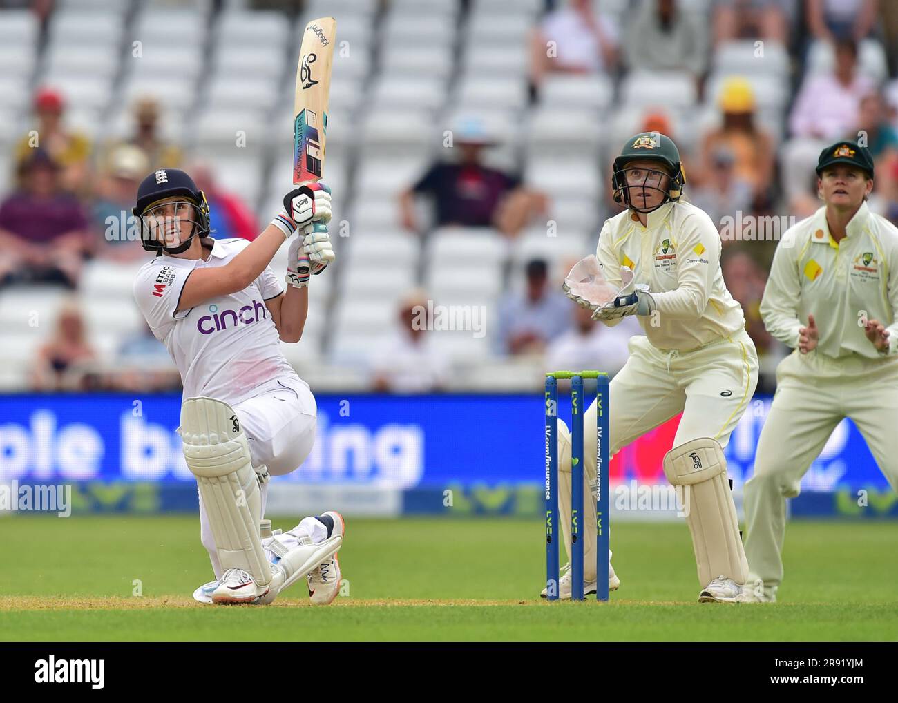 Trent Bridge Cricket Stadium, Nottingham UK. 23 June 2023. England ...