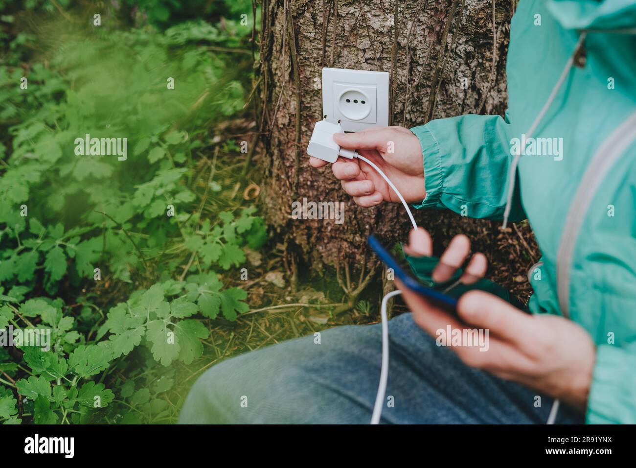 Mobile electric power plant hi-res stock photography and images - Alamy