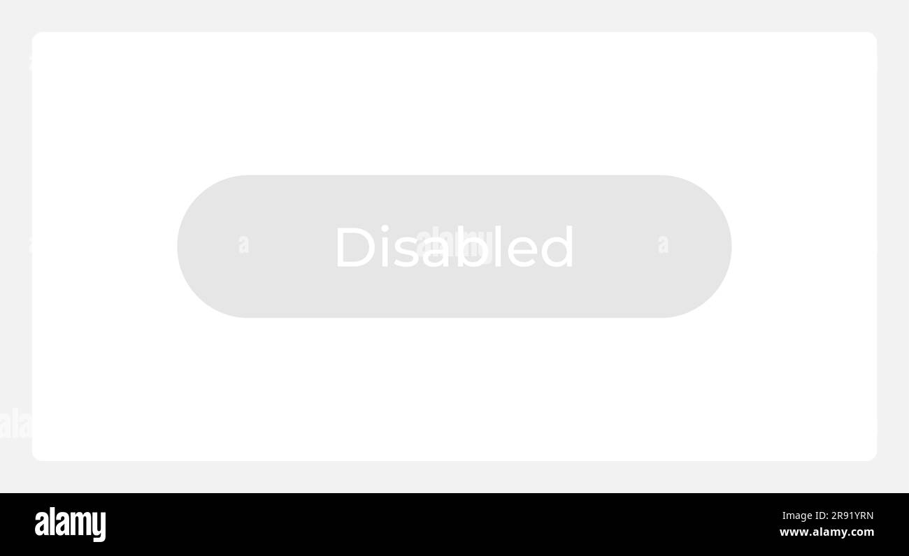 Disabled register button UI element template Stock Vector Image & Art ... Disabled register button UI element template Stock Vector Image & Art ...