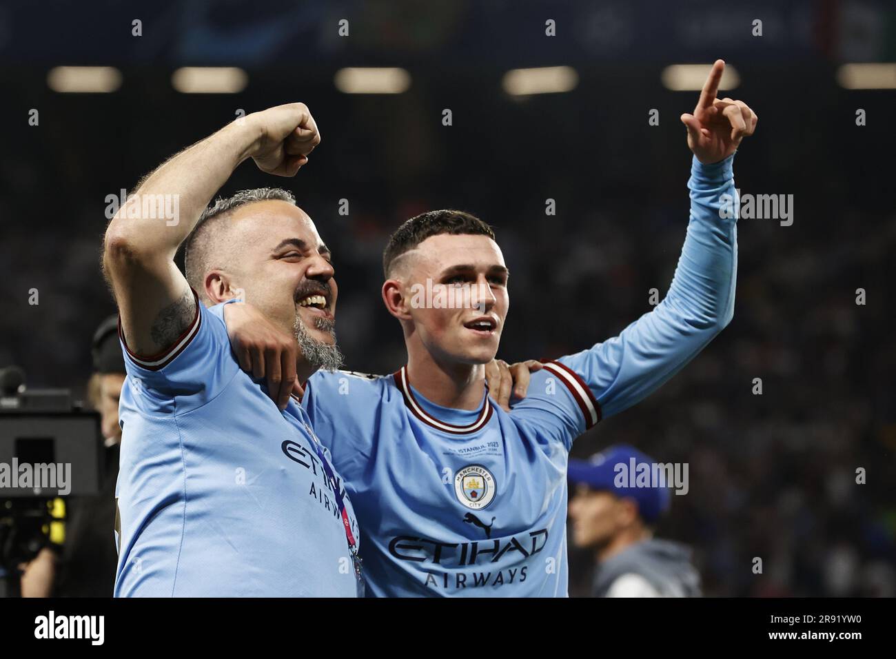 ISTANBUL - Phil Foden of Manchester City FC during the UEFA Champions ...