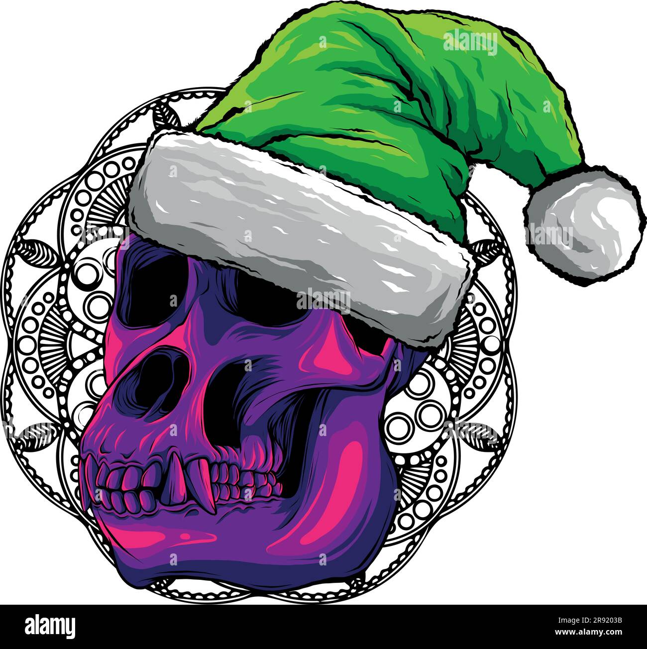 Vector illustration, Head chimpanzee skull in a cap Stock Vector Image ...