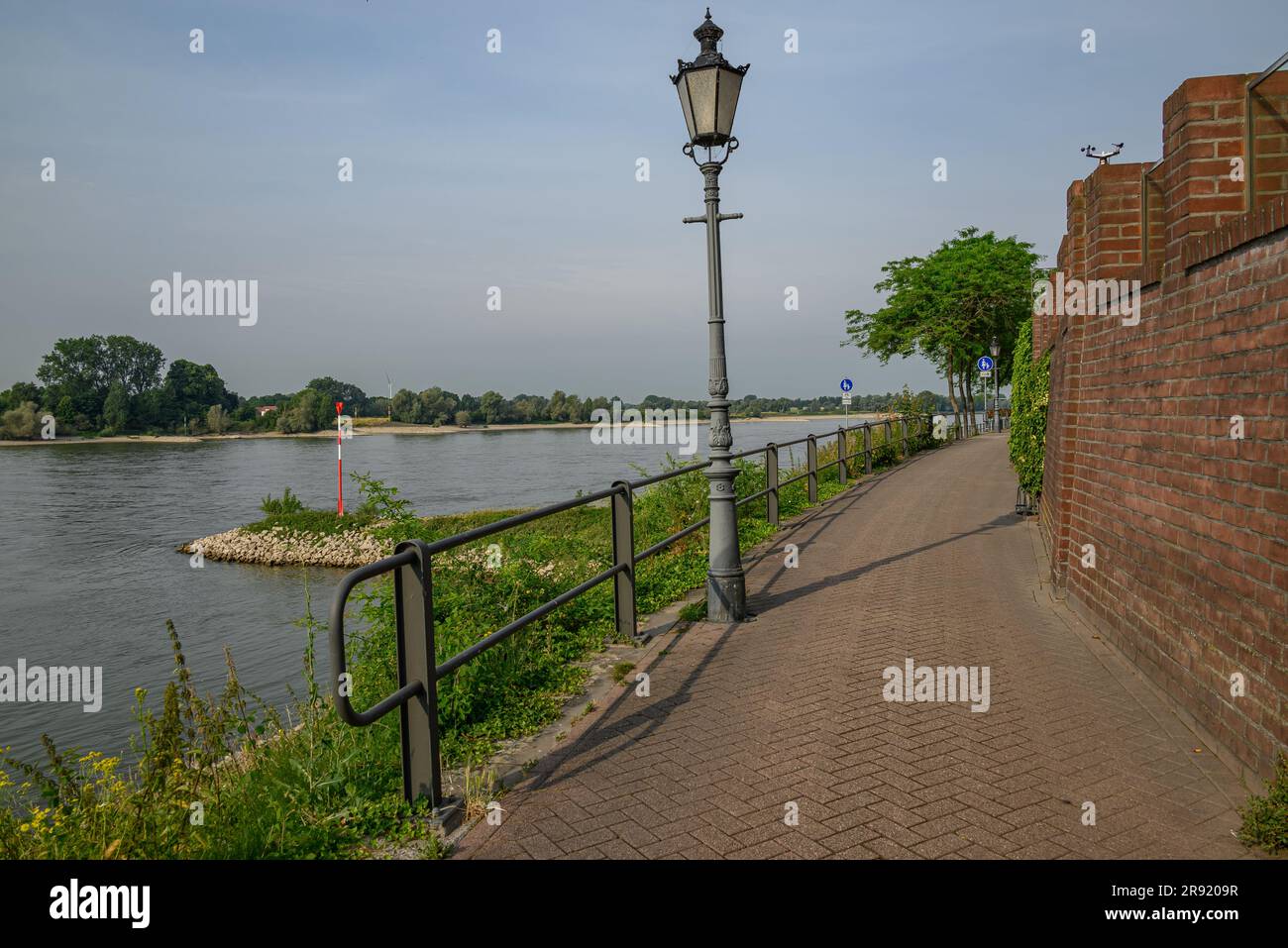 the city of Rees in germany Stock Photo - Alamy