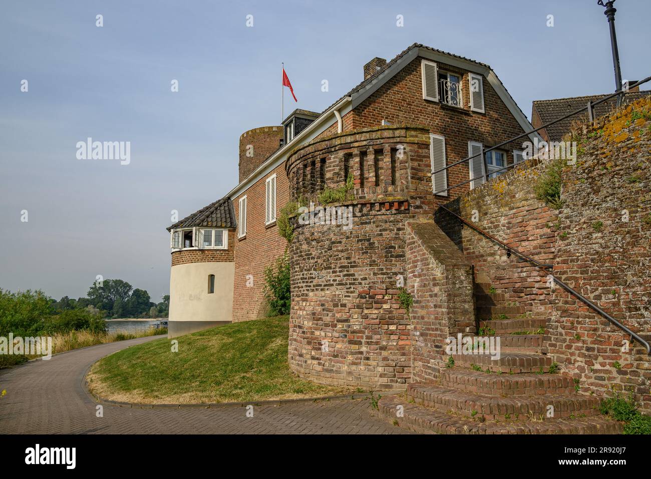 the city of Rees in germany Stock Photo - Alamy