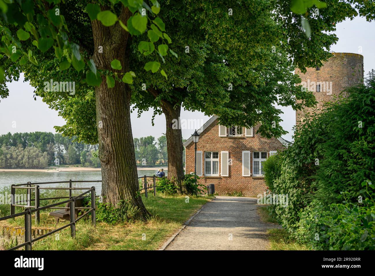 the city of Rees in germany Stock Photo - Alamy