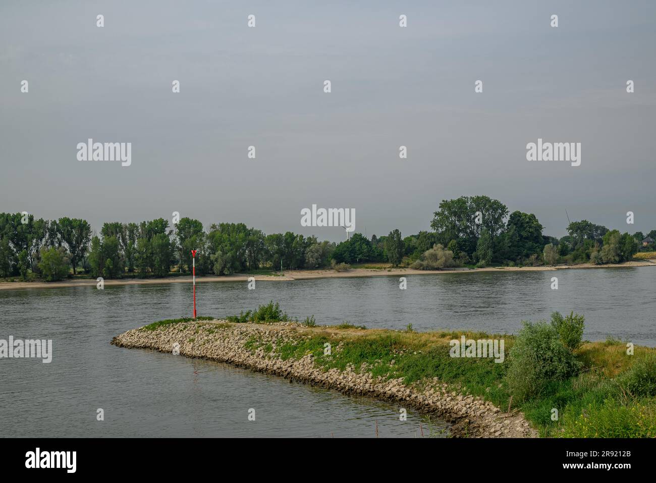 the city of Rees in germany Stock Photo - Alamy