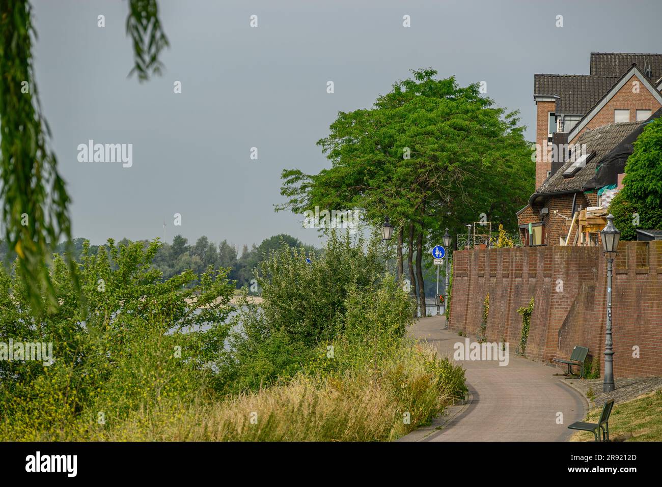 the city of Rees in germany Stock Photo - Alamy