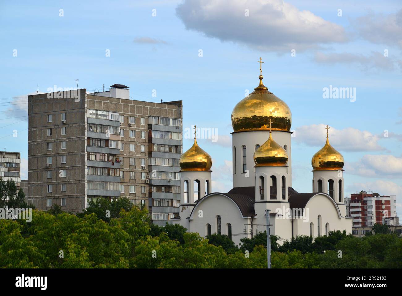 Church of the Presentation of Blessed Virgin Mary in Moscow, Russia ...