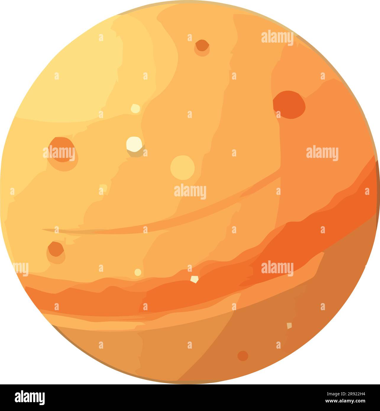 yellow space outer planet icon Stock Vector Image & Art - Alamy