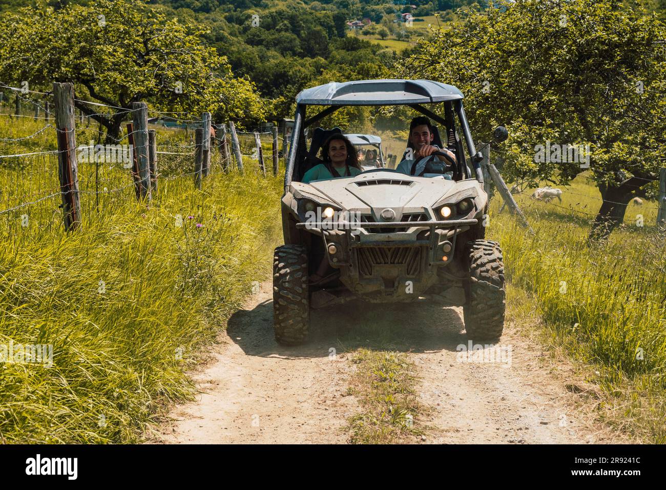 Group people driving on road hi-res stock photography and images - Alamy