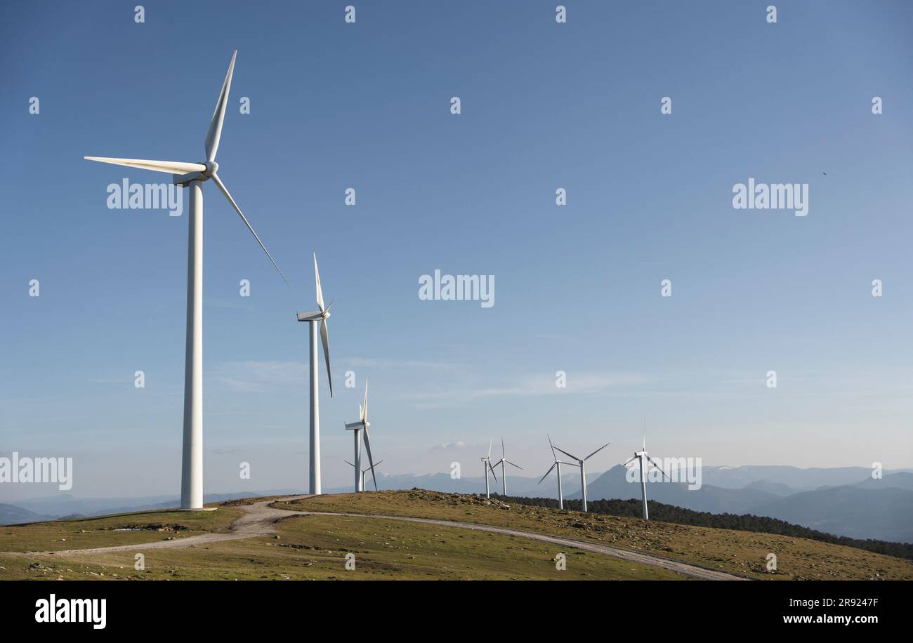 Tall wind turbines hi-res stock photography and images - Alamy