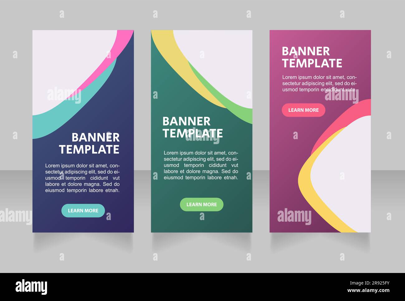 Art festival opening program web banner design template Stock Vector ...