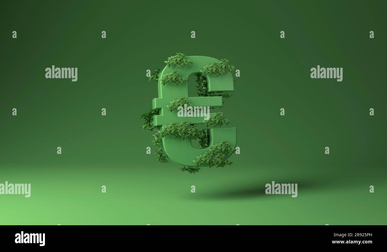 Green euro sign hi-res stock photography and images - Alamy