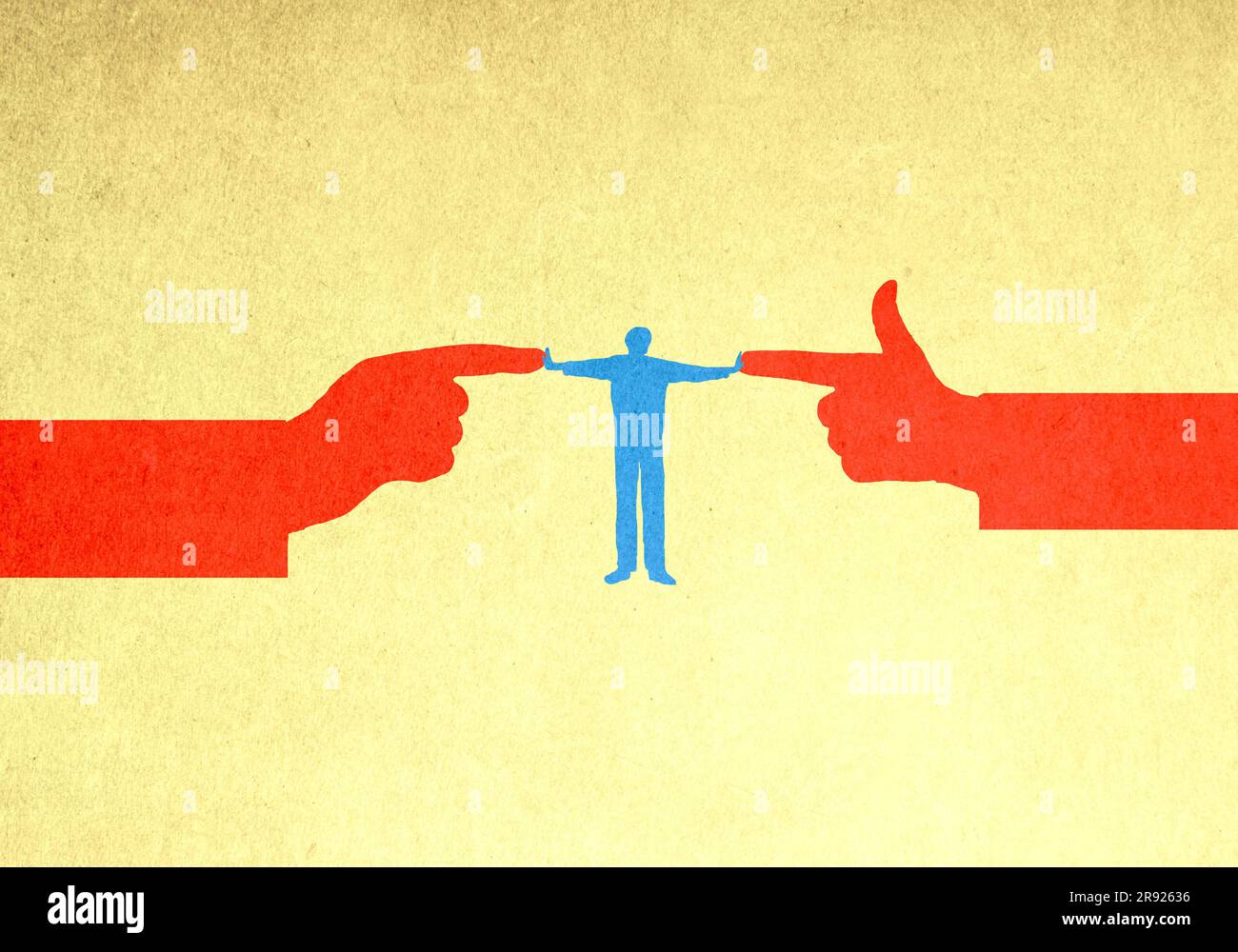 Two men pointing one man hi-res stock photography and images - Alamy