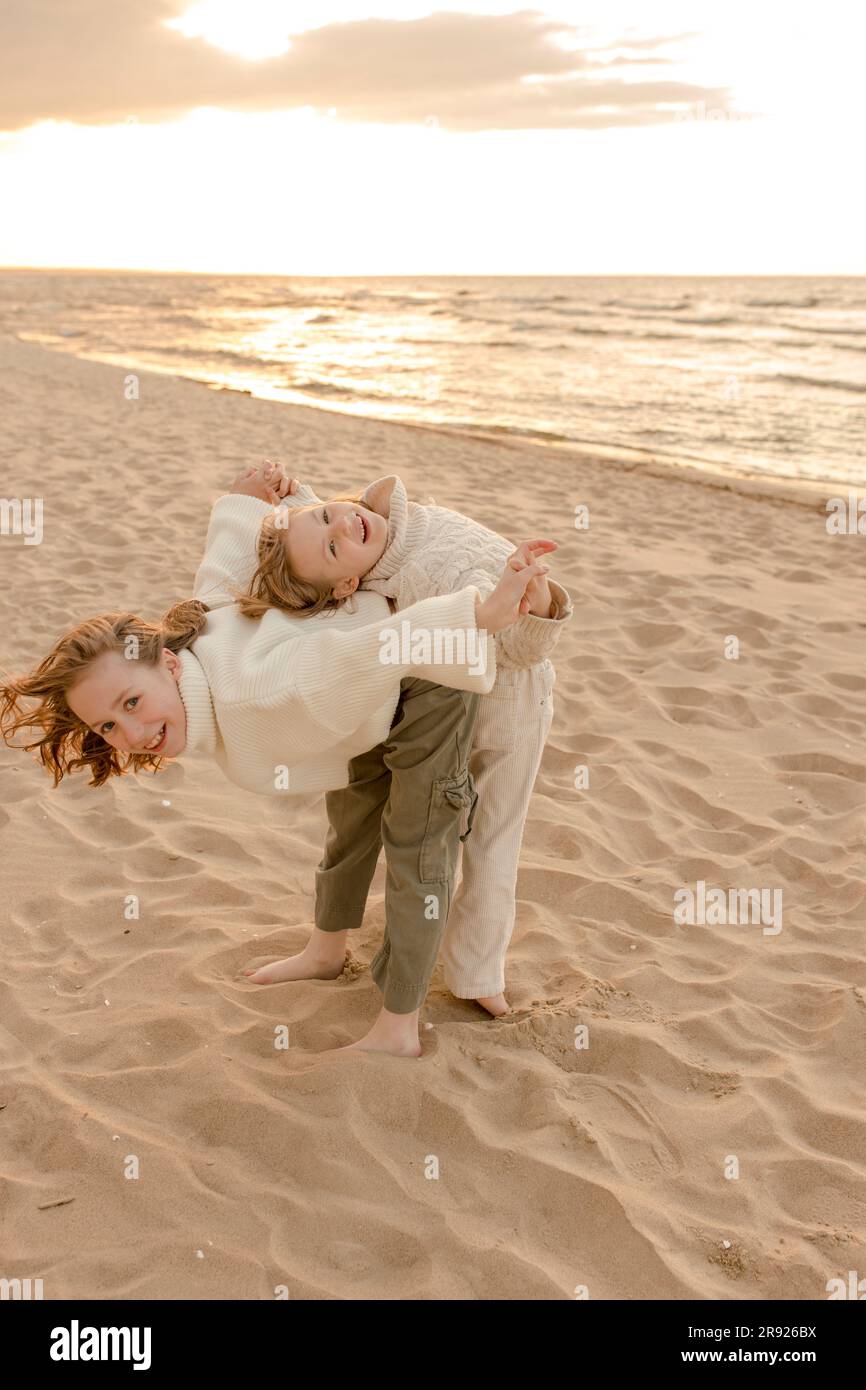 Girls enjoying hi-res stock photography and images - Alamy