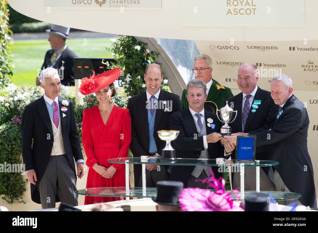 Ascot, Berkshire, UK. 23rd June, 2023. Catherine, The Princess of Wales ...