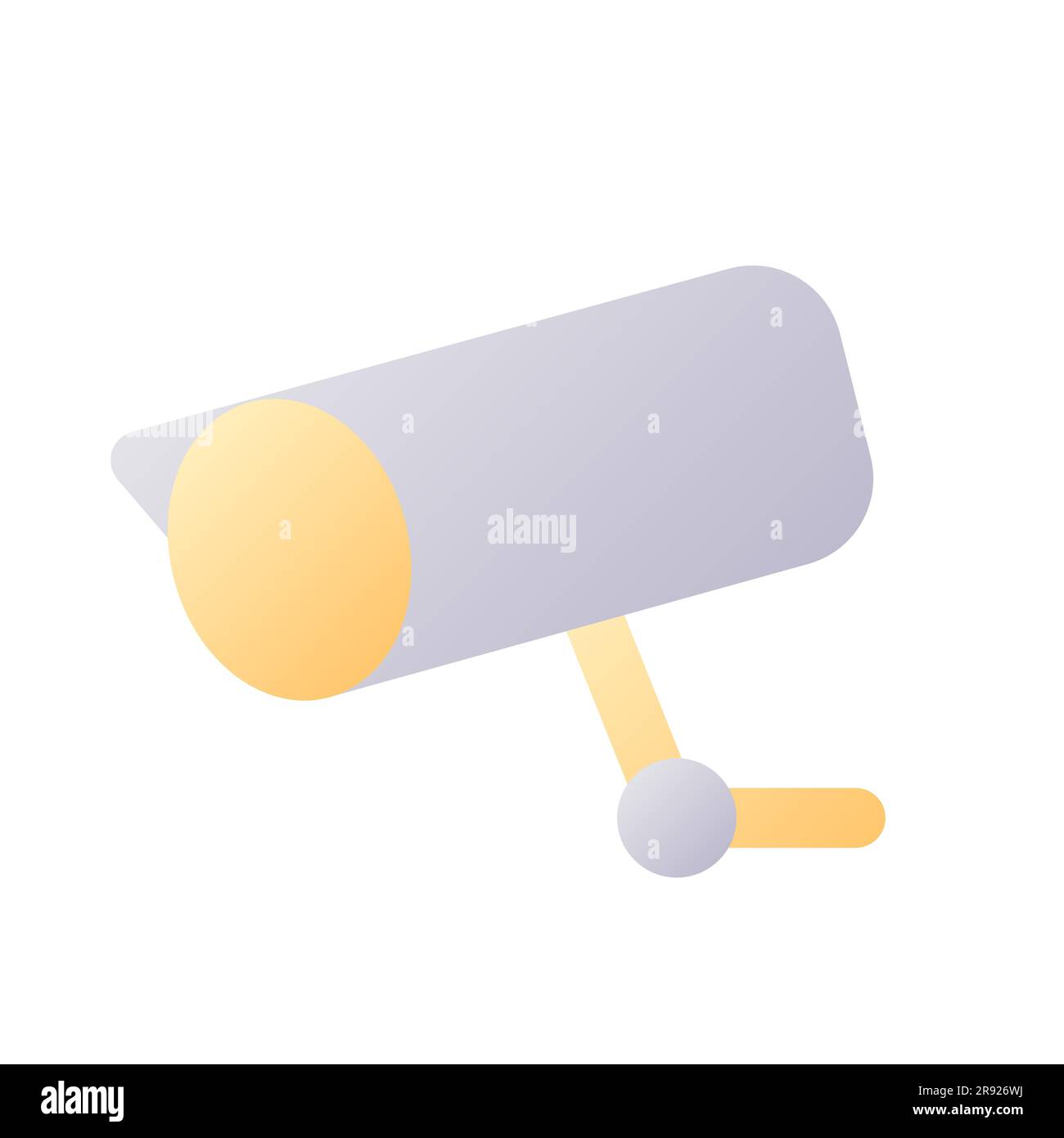 Surveillance pixel perfect flat gradient two-color ui icon Stock Vector Image & Art - Alamy