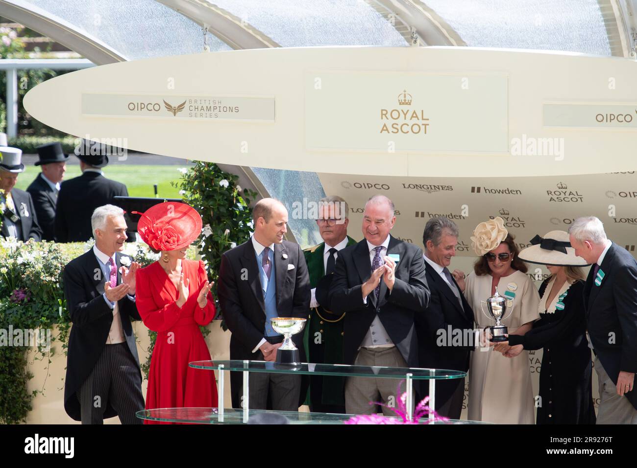 Ascot, Berkshire, UK. 23rd June, 2023. Catherine, The Princess of Wales ...