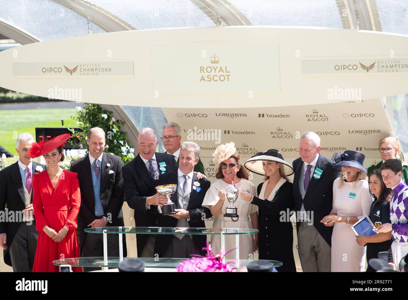 Ascot, Berkshire, UK. 23rd June, 2023. Catherine, The Princess of Wales ...
