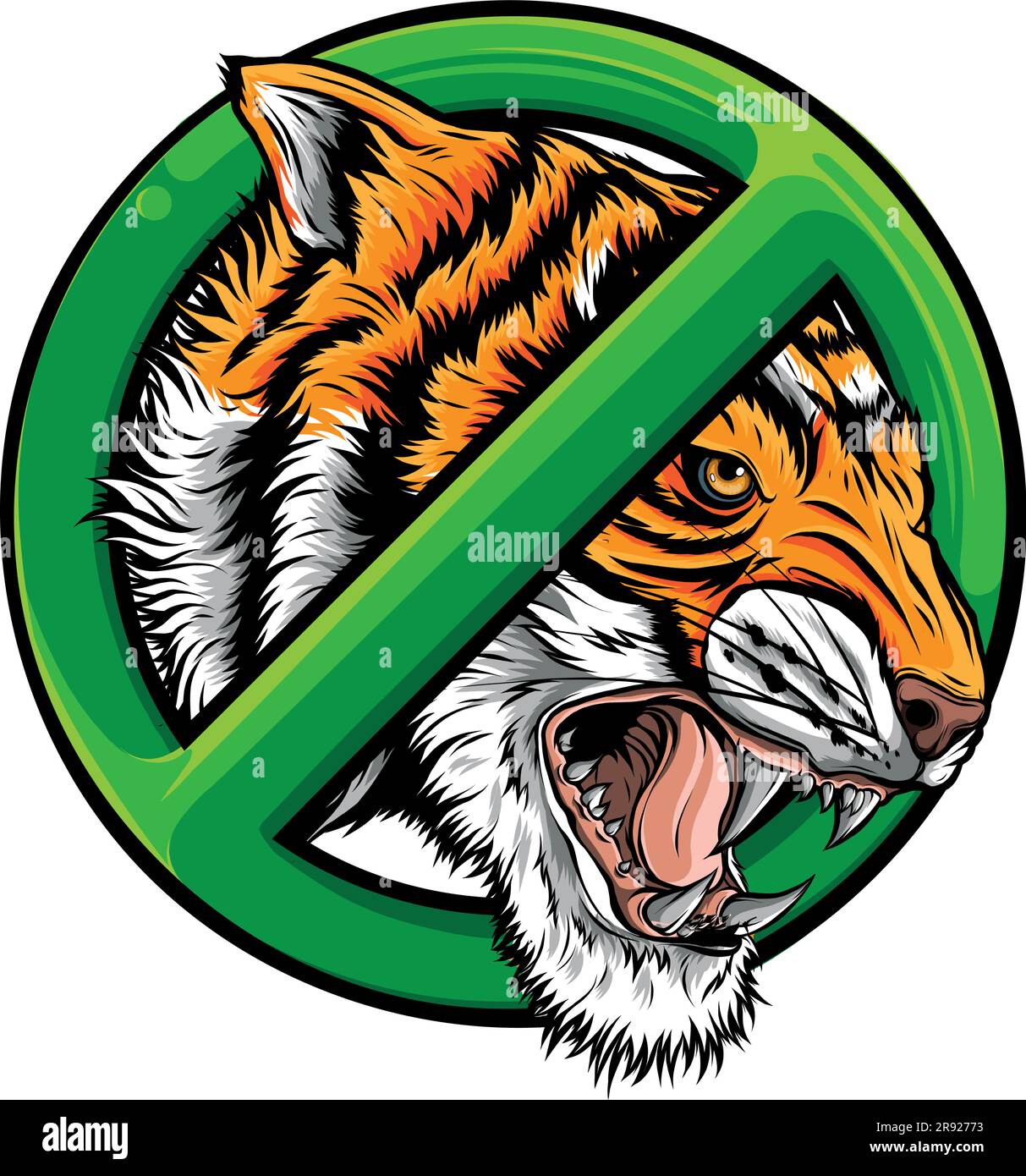 Japanese Tiger Symbol