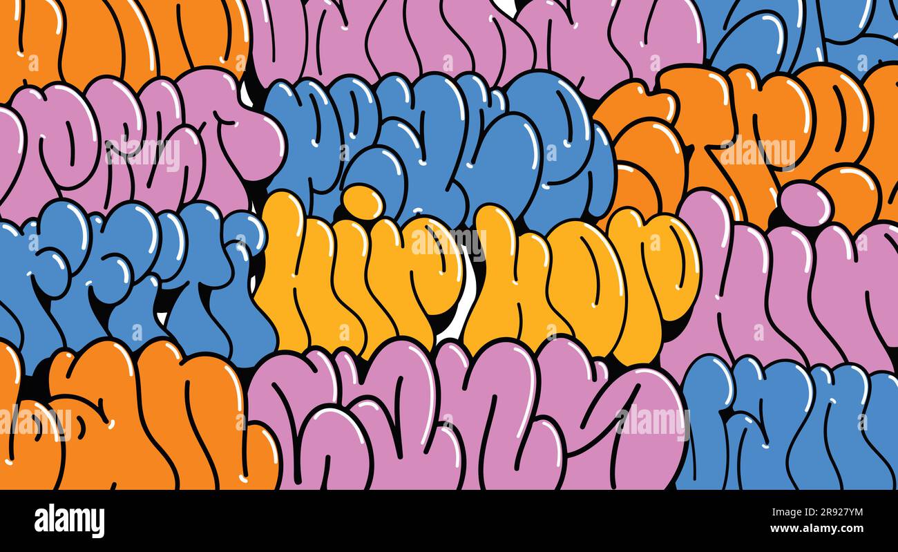 Graffiti Alphabet Throw Up Letters