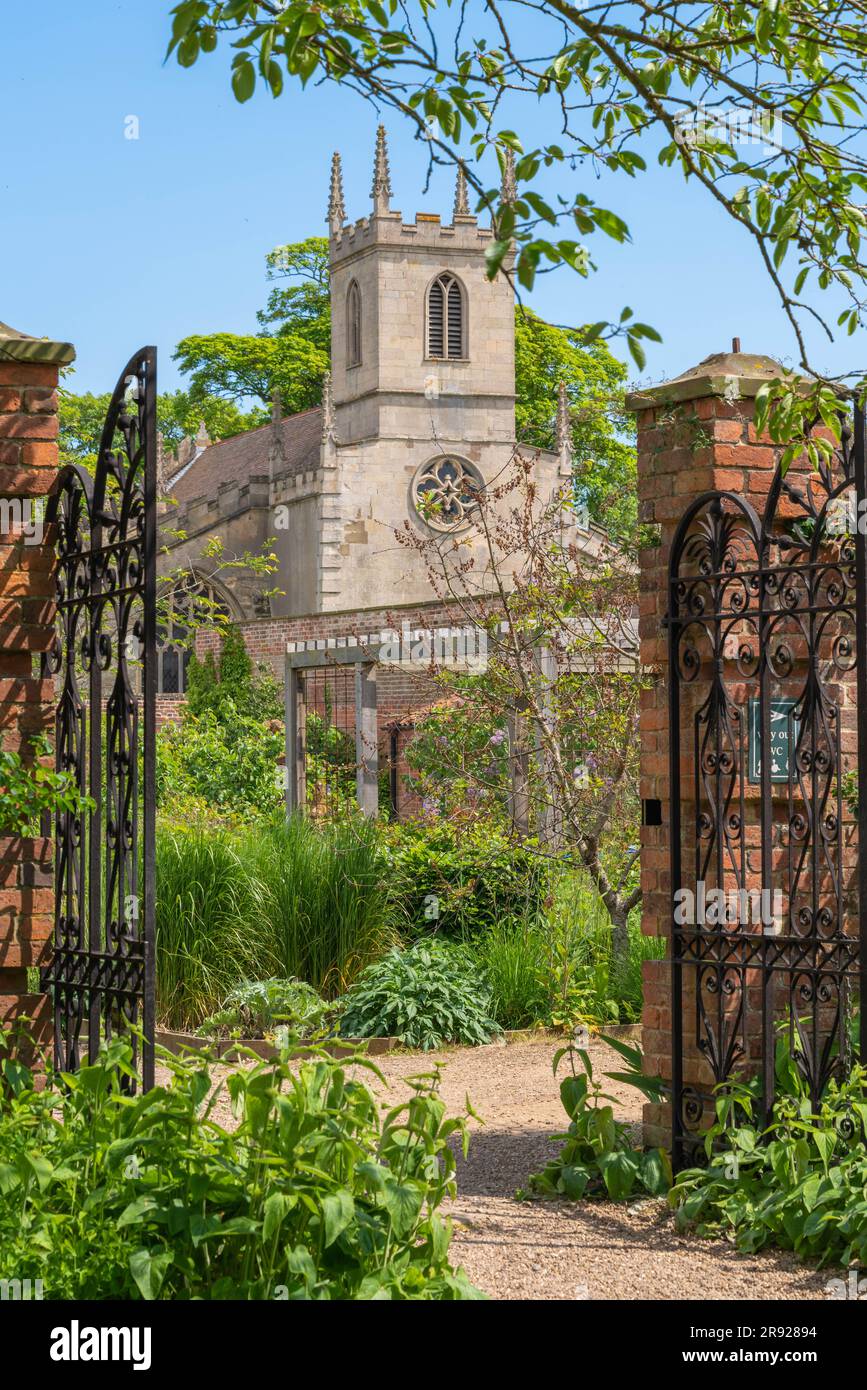 Doddington Hall Lincolnshire, growing sweet peas, fragrance, Victorian ...
