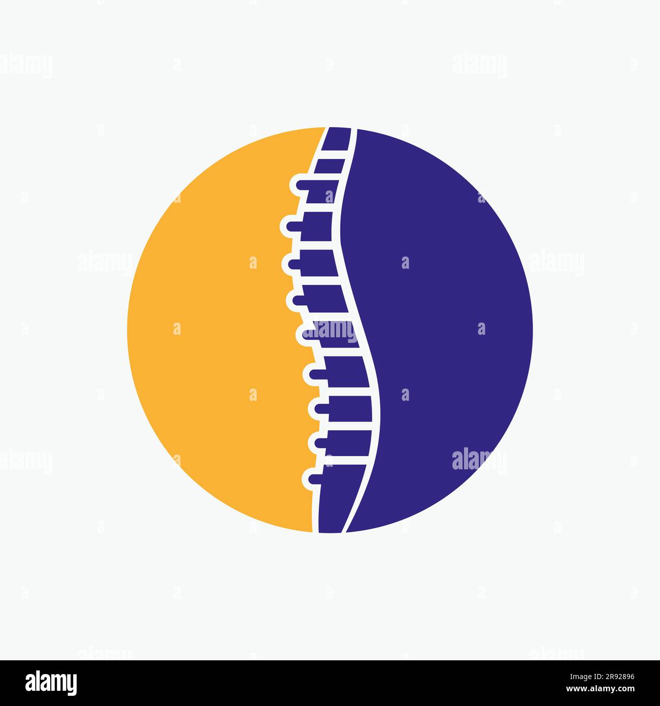 Letter O Orthopedic Health Bone Logo Design With Back Bone Icon. Bone ...