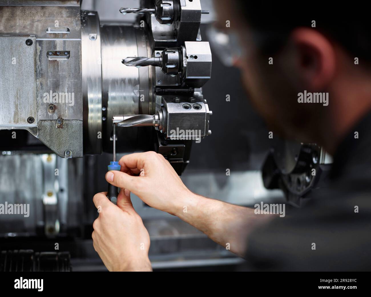 Horizontal boring machine hi-res stock photography and images - Alamy