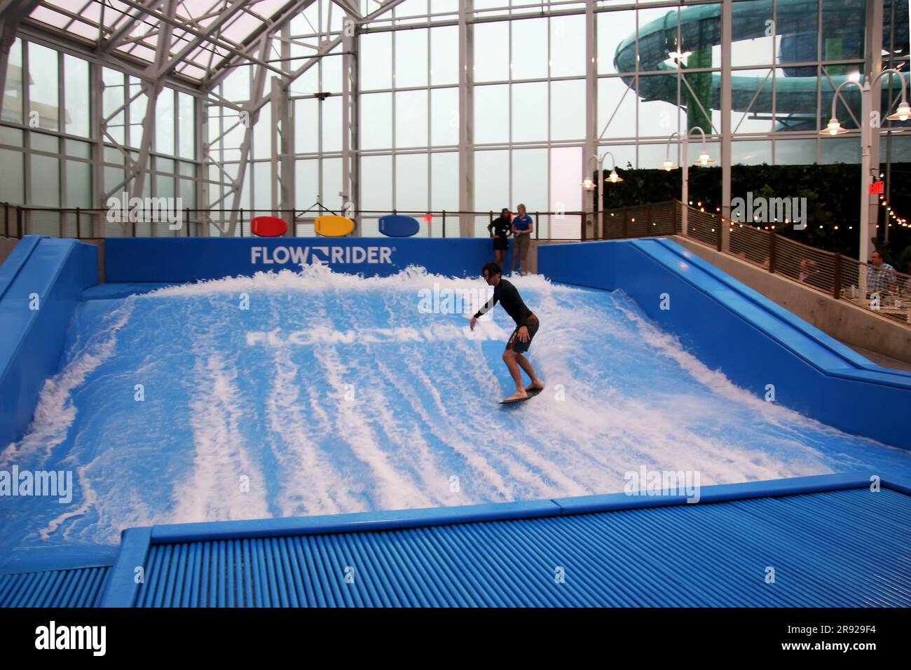 Atlantic City, New Jersey, USA. 22nd June, 2023. Surfer shows how to ...