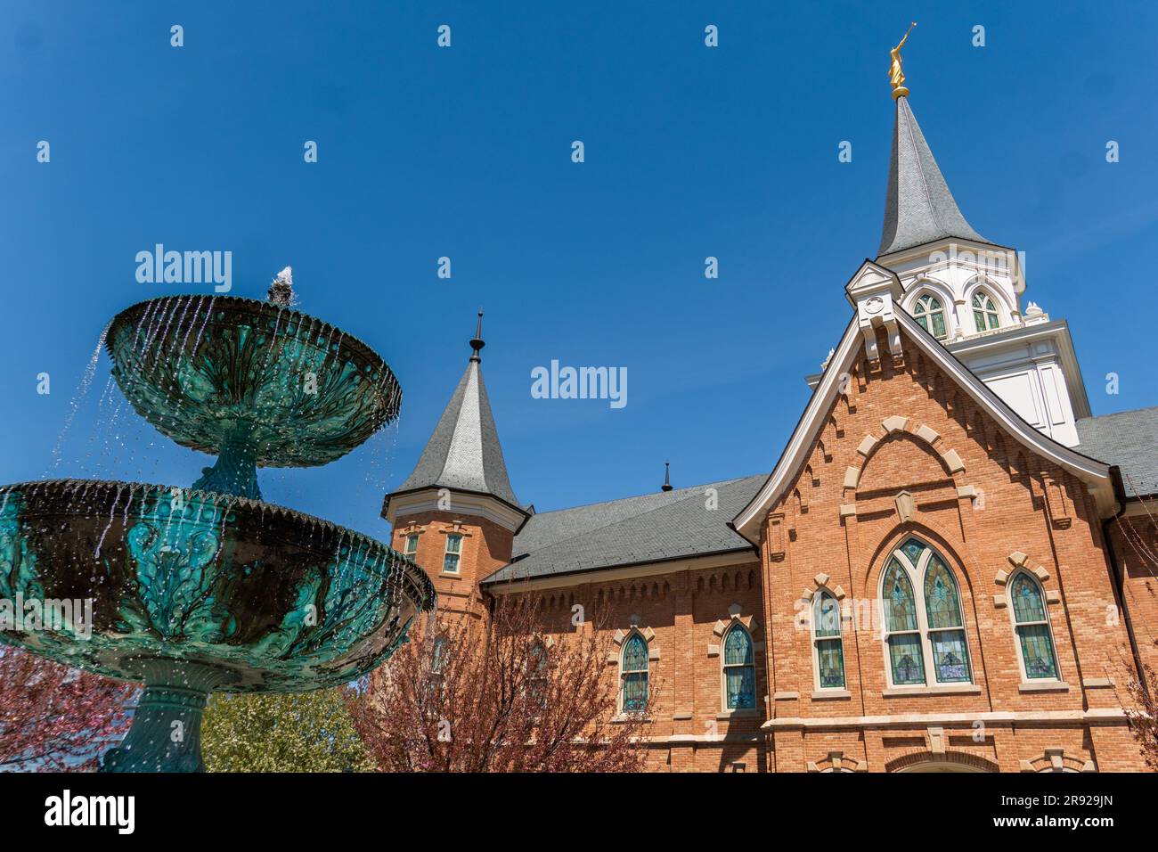 Provo City Center Temple Stock Photo - Alamy