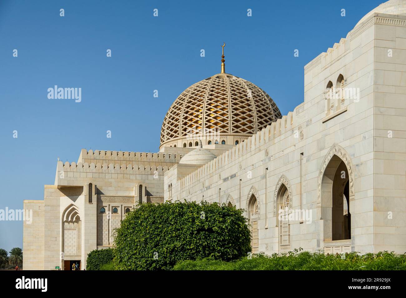 The grand mosque in oman Stock Photo - Alamy