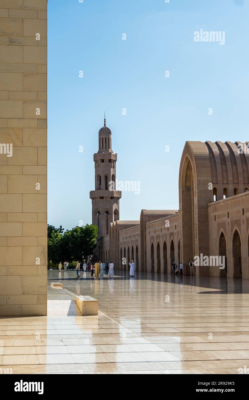 The grand mosque in oman Stock Photo - Alamy