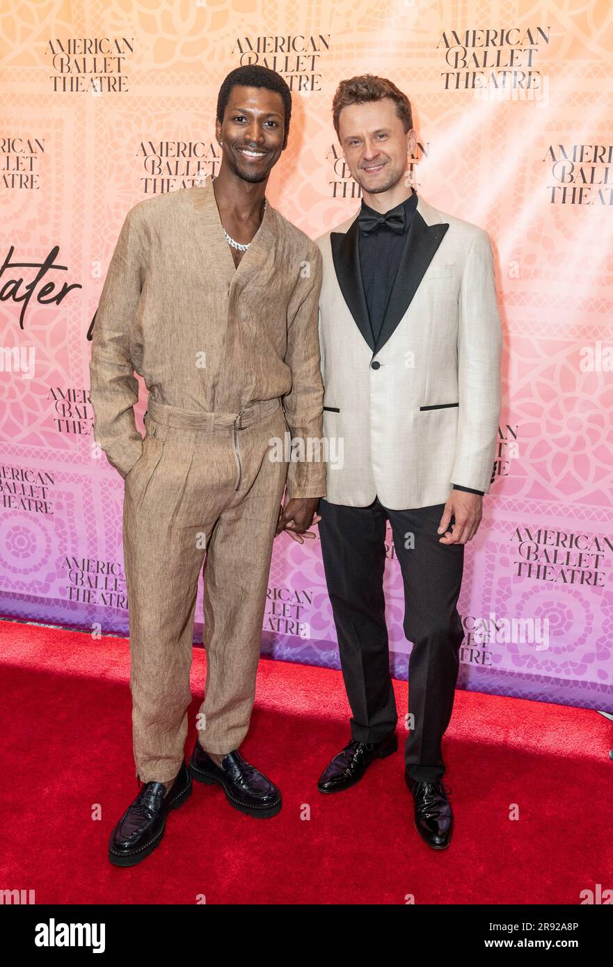 Calvin Royal III and Jacek Mysinski attend 2023 American Ballet Theatre ...
