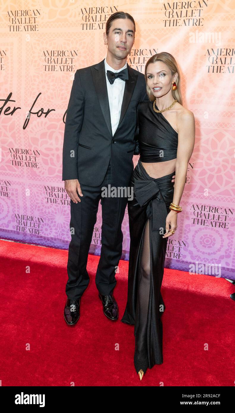 Tom Palmer and Elizabeth Sulcer attend 2023 American Ballet Theatre's ...