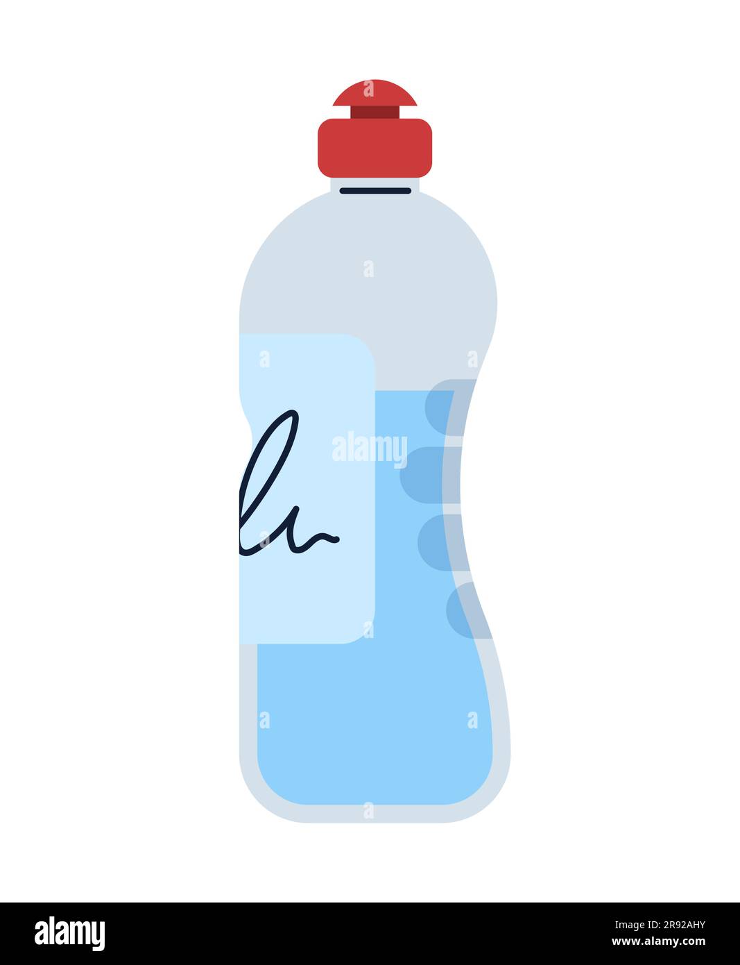 Kitchen dishwashing liquid concept Stock Vector Image & Art - Alamy