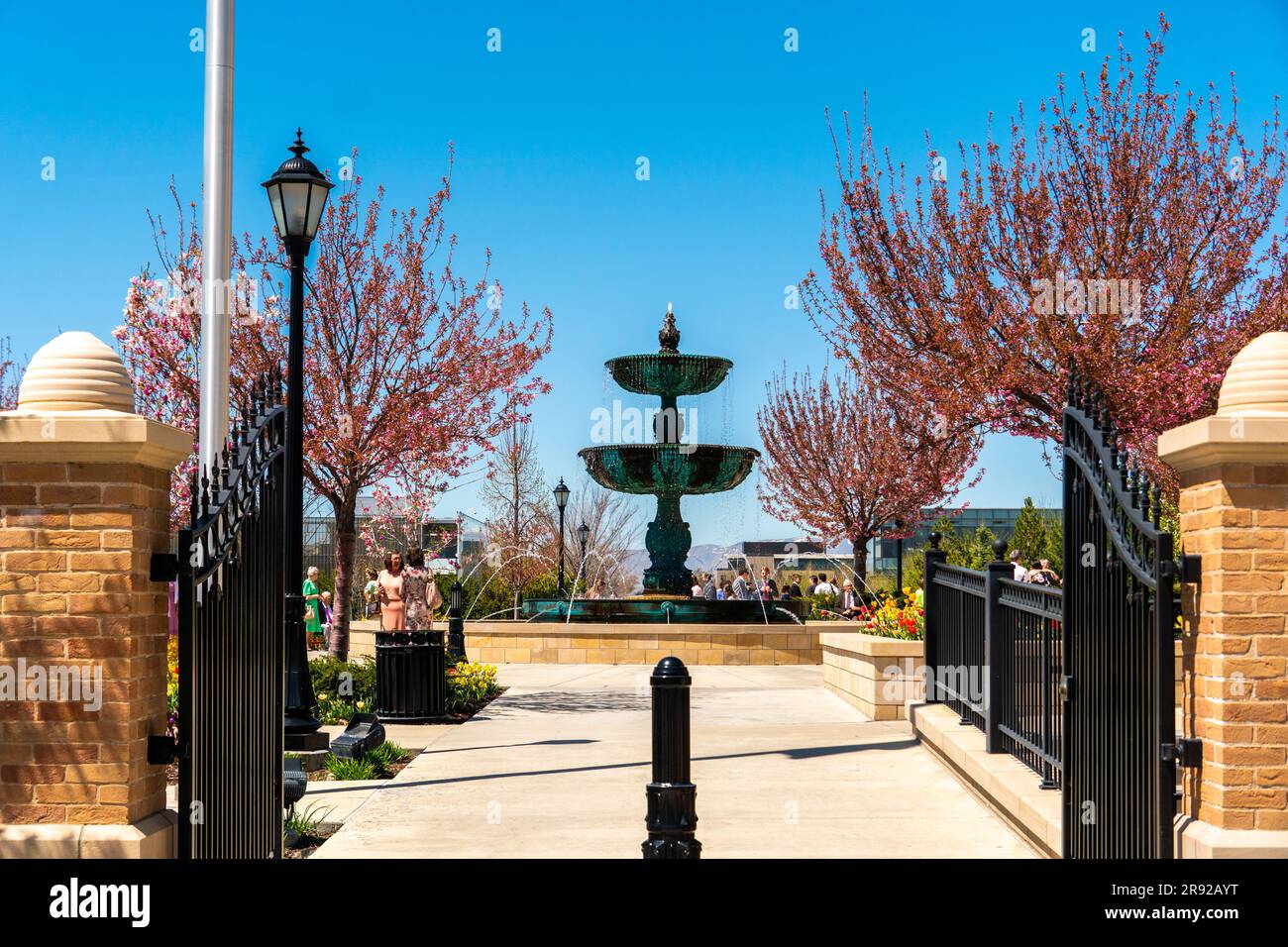 The Provo LDS temple Stock Photo - Alamy