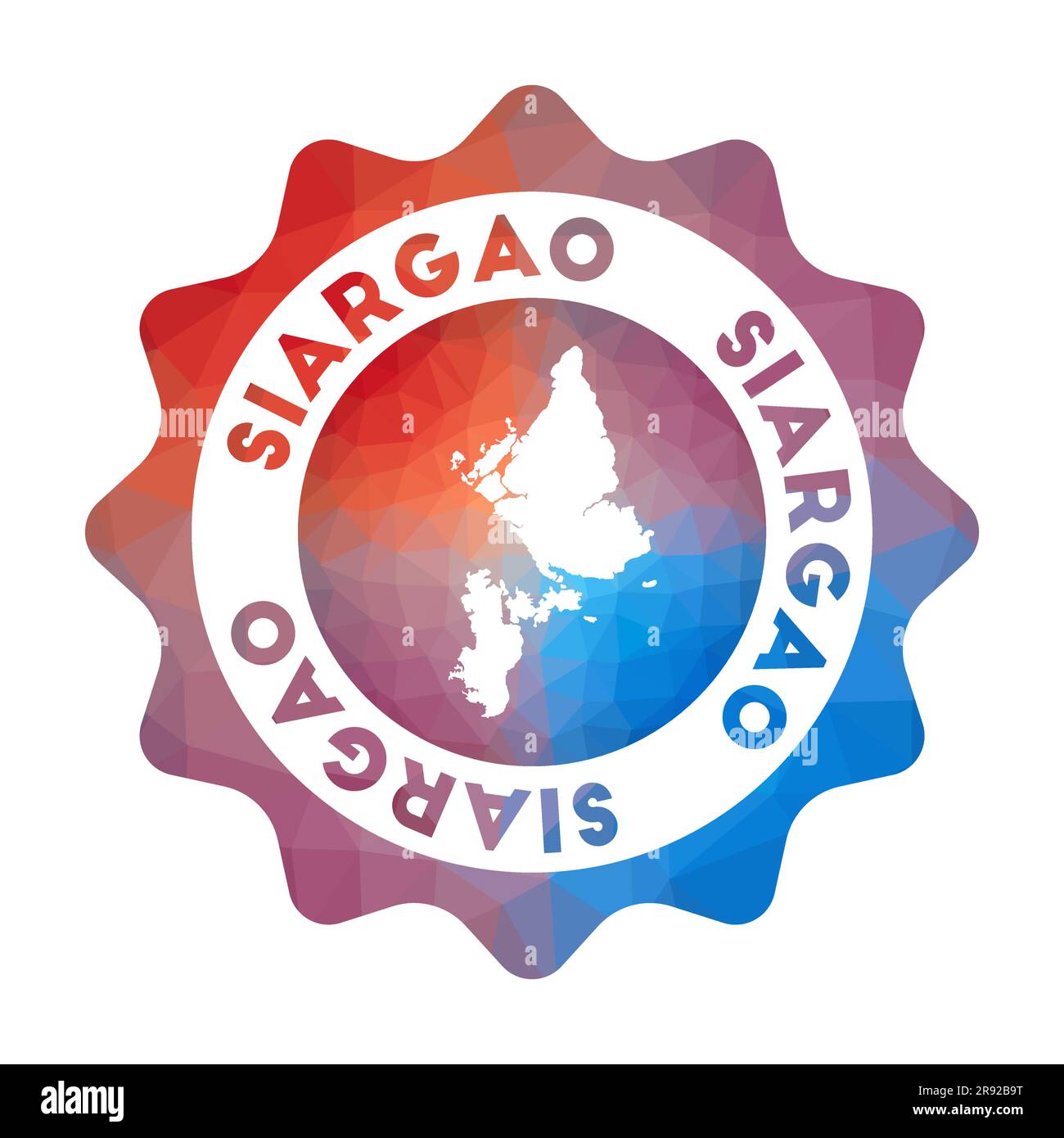 Siargao map vector vectors hi-res stock photography and images - Alamy