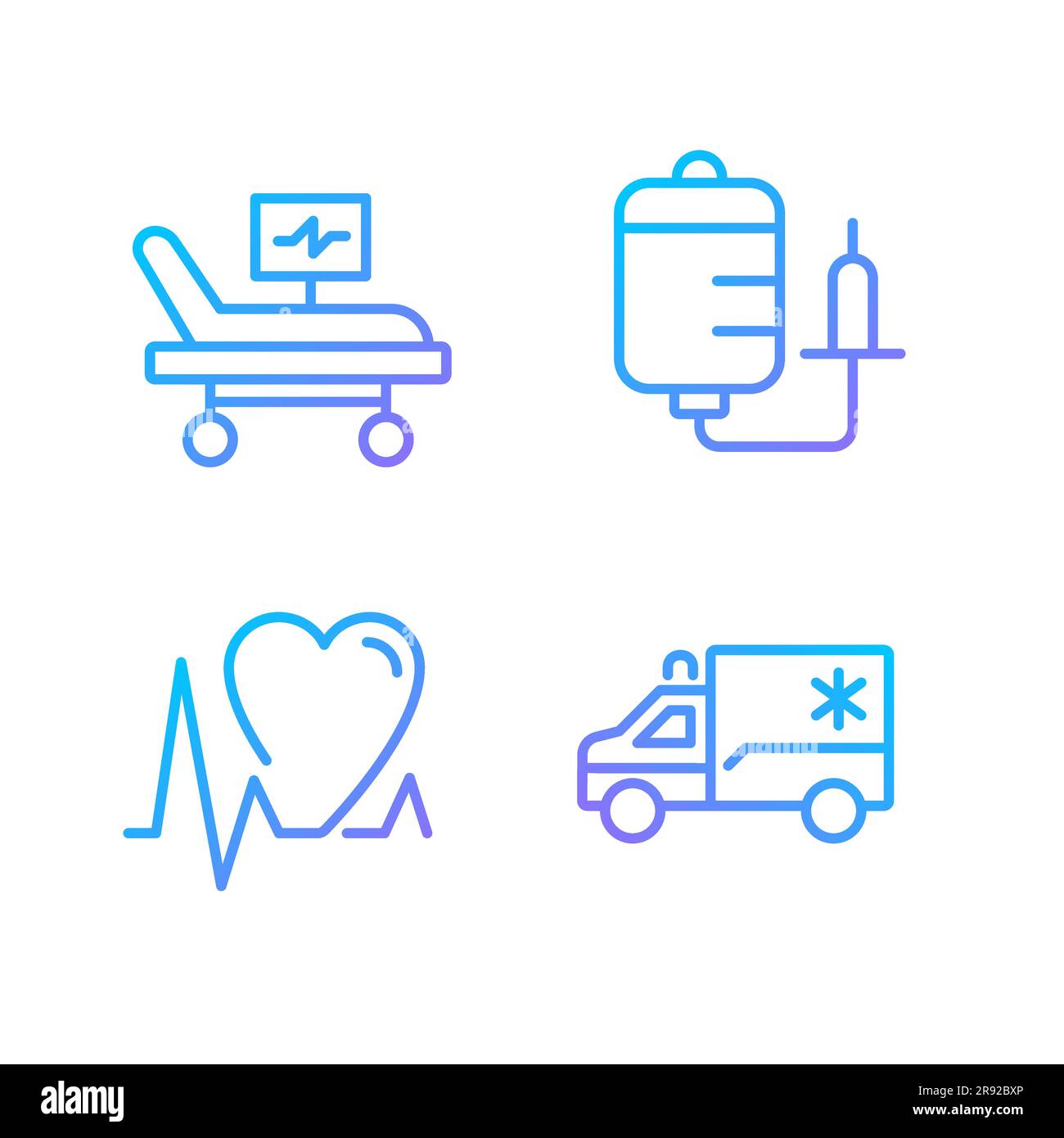 Emergency procedures pixel perfect gradient linear vector icons set ... Emergency procedures pixel perfect gradient linear vector icons set ...