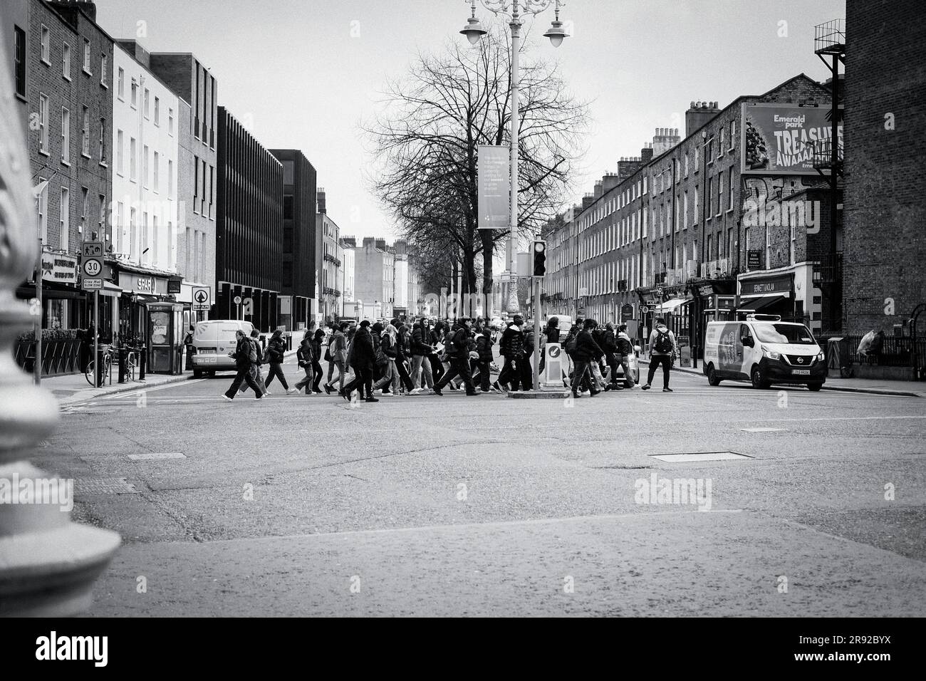 Crowd shot dublin hi-res stock photography and images - Alamy